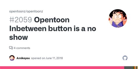 Opentoon Inbetween Button Is A No Show · Issue 2059 · Opentoonz