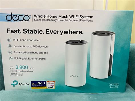 TP Link Deco M4 AC1200 Mesh Router Computers Tech Parts