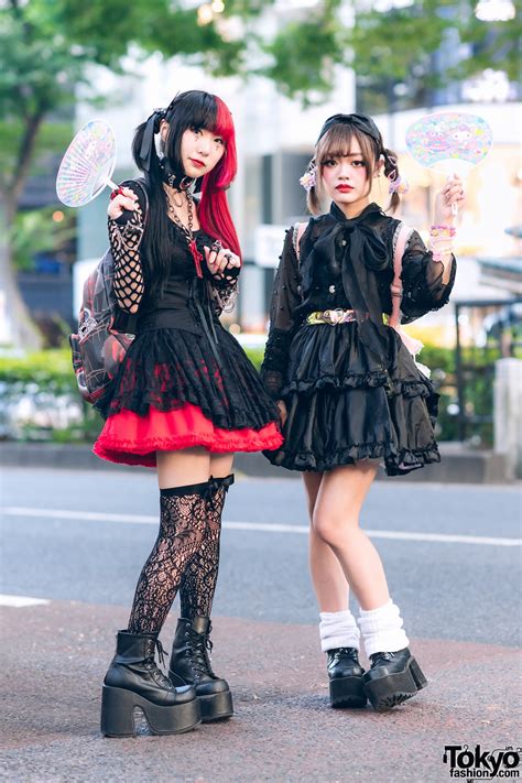 Gothic Harajuku Street Styles W Two Tone Hair Corset Belt