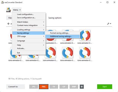 How To Create Animated PNG Images ReaConverter Tutorials Hub