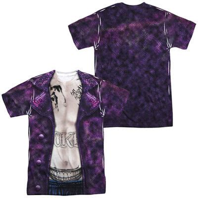 Suicide Squad Joker Costume Unisex Adult Halloween Costume T Shirt S