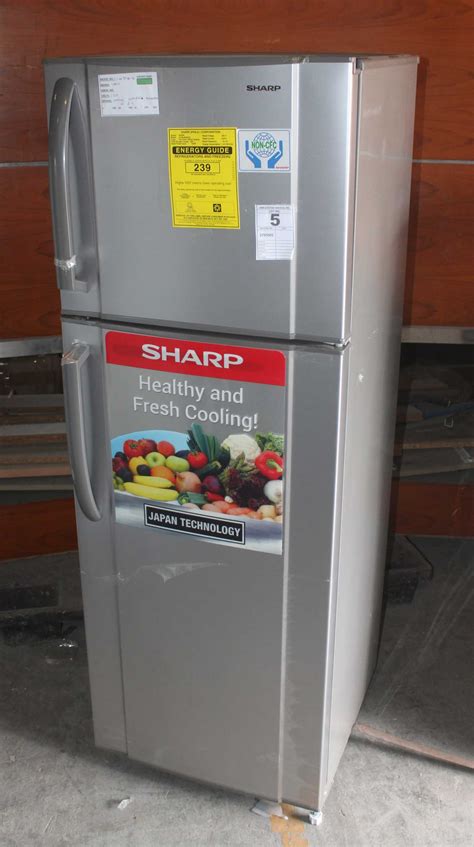 Sharp 2 Door Refrigerator Sj Ml80as Sl Sharp 2 Door Refrigerator Sj