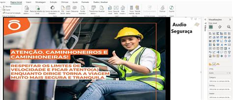 Inserir áudio Na Apresentação Visualização De Dados Fórum Da