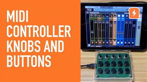 Midi Controller Knobs And Buttons A Practical Electronics Tutorial Youtube