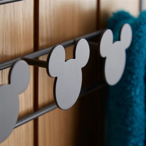Disney Micky And Minnie Mouse Black Mickey Overdoor Hooks Trendy Steel