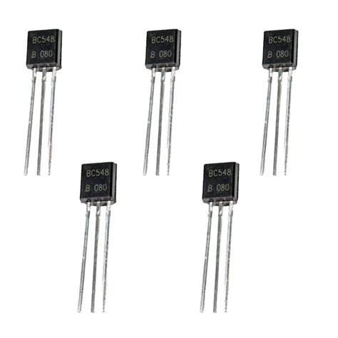 Buy Bc548 Npn Transistor Pack Of 5 Online In India Robocraze