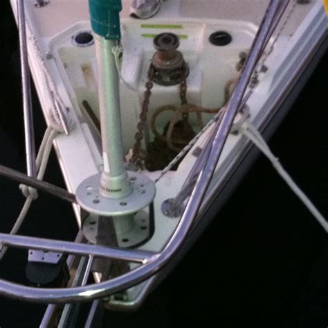Chain Jumps Off Windlass Catalina 36375 International Association
