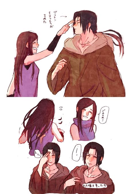 Itaizu Itachi And Izumi Itachi Anime Naruto Itachi Uchiha