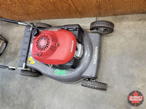 Lawn Mower Honda Quadra Cut System Hrr216 W Bag See Pics And Video