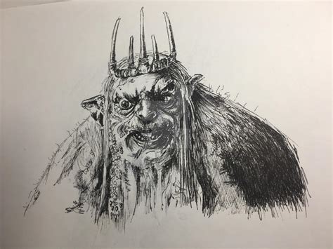 Great Goblin From Hobbit By Karlashia On Deviantart