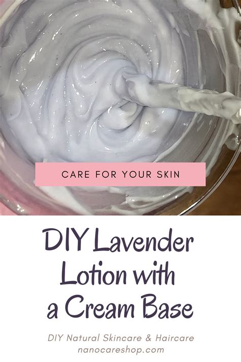 Diy Lavender Lotion With A Cream Base Soft Skin Solution