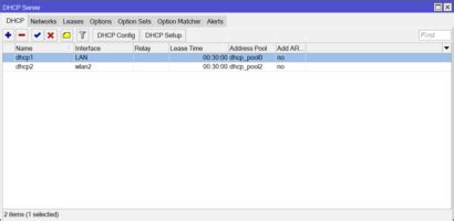 DHCP Server Configuration In MikroTik RouterOS 7