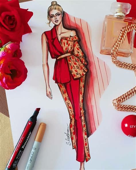 Fashion Sketchboook Challenge New Sewingnpatterns Artofit