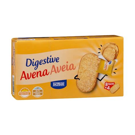 Mejor Precio De Galletas Digestive Avena Hacendado Caja 0 384 Kg Desde