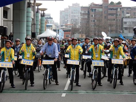 2019國際自由車環台賽桃園市站開幕典禮 120位菁英選手參加 指傳媒