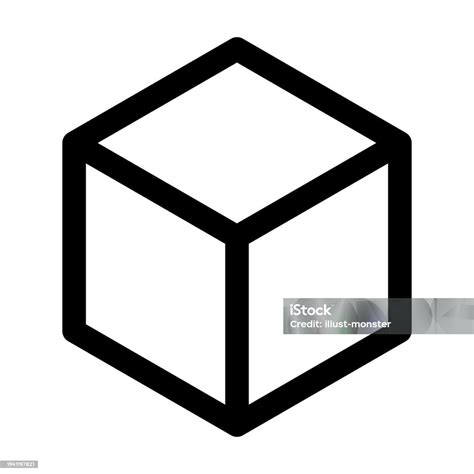 Sugar Cube Icon Sweetener Vector Stock Illustration Download Image