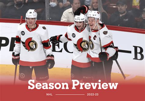 Ottawa Senators 2022 23 Season Preview Playoff Chances Projected