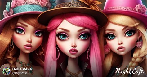 Bratz Fashionable Bratz Style Girls In Detailed 3d Renderi