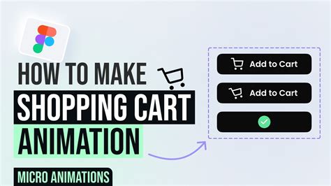 Shopping Cart Animation Figma Interactive Components YouTube