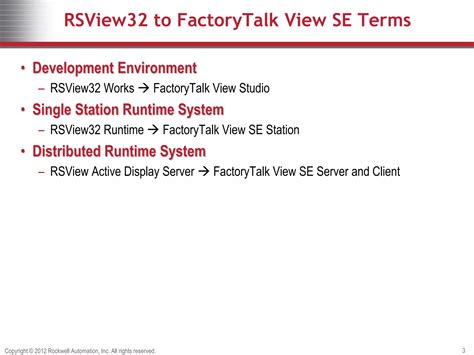 Converting From Rsview32 To Factorytalk View Seppt