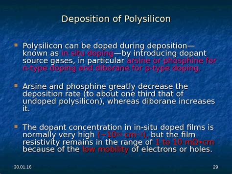 30 01 16 11 Processes For Micromachining The