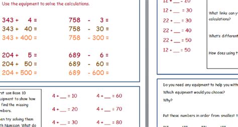 Exploring The Use Of Mathematical Manipulatives Numicon And Base 10 Dienes Teaching Resources