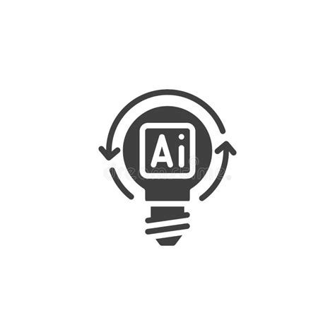 Ai Innovation Vector Icon Stock Vector Illustration Of Sign 266004385