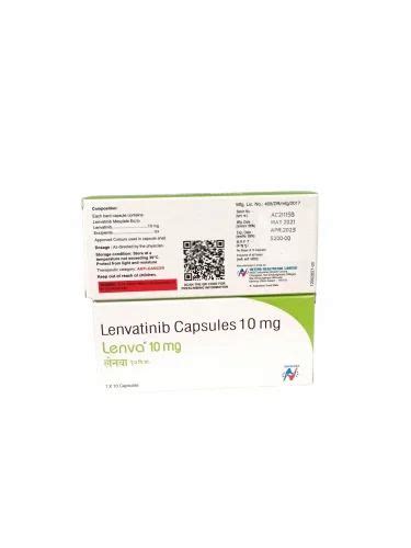 Lenvatinib Capsule 10 Mg At Rs 4500 Box In Bengaluru Id 27140912891