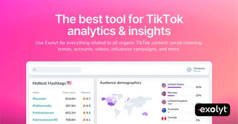 Tiktok Analytics Exolyt
