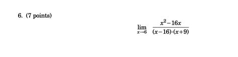 Solved In Problems To Evaluate The Limits If The Chegg