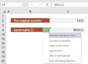 How To Add Zero In Front Of Number In Excel Easy Formatting Tricks