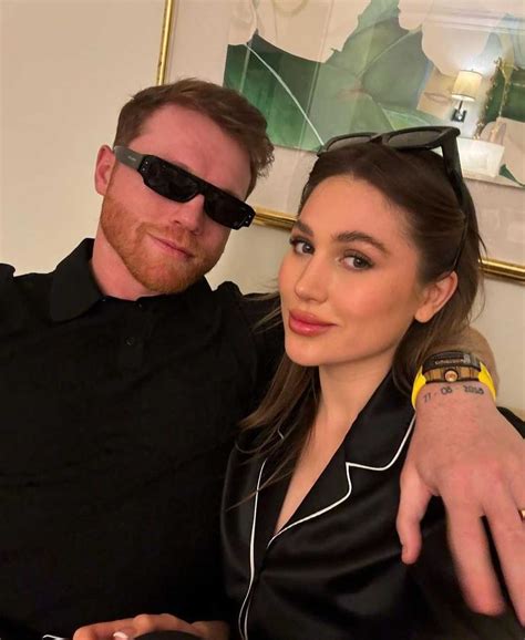 Fernanda Mart Nez La Esposa De El Canelo Comparti Una Imagen De