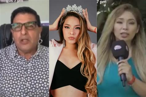 ملكة جمال بيرو لا بريس نيلبر هواراك وليزيت سوتو يدافعون عن ابنتهما