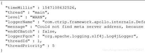 log4j 输出 json 格式日志 log4j输出json格式 csdn博客