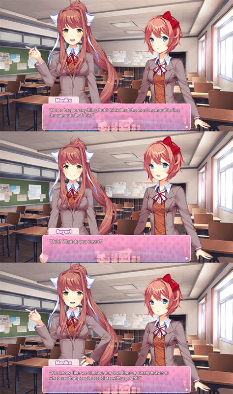 Memorable Lines Ddlc
