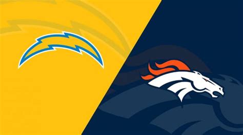 Los Angeles Chargers Vs Denver Broncos 1823 Betting Odds