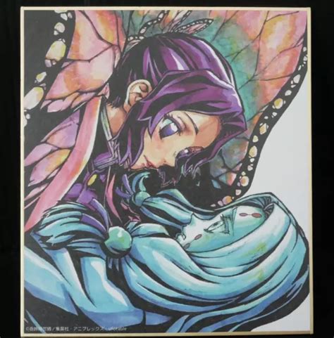 DEMON SLAYER KIMETSU No Yaiba Staff Fukusei Mini Shikishi Shinobu