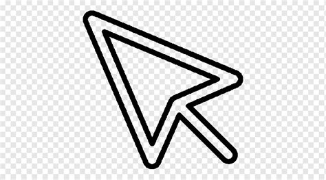 Computer Mouse Computer Icons Pointer Arrow Green Mouse Cursor Angle Text Triangle Png Pngwing