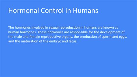Sexual Reproduction In Plants And Humanspptx