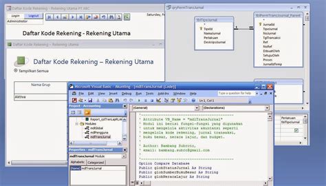 Cara Membuat Program Akuntansi Dengan Visual Basic Snocable