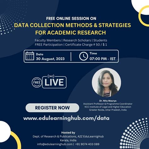 sneha kannan on linkedin 💫free online session on data collection methods and strategies for academic…