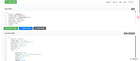 分享我的开发利器：一个让json数据处理变得轻松高效的在线工具json 解析 表格 工具 Csdn博客