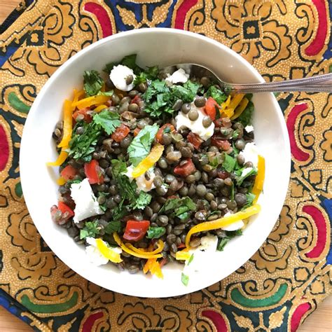 Green Lentil And Butternut Squash “noodle” Bowls