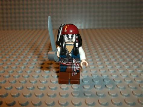 Lego Jack Sparrow Skeleton Minifigure Pirates Of The Caribbean £666