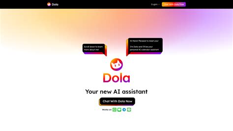 Dola Ai Ai Powered Calendar Assistant To Streamline Your Scheduling And
