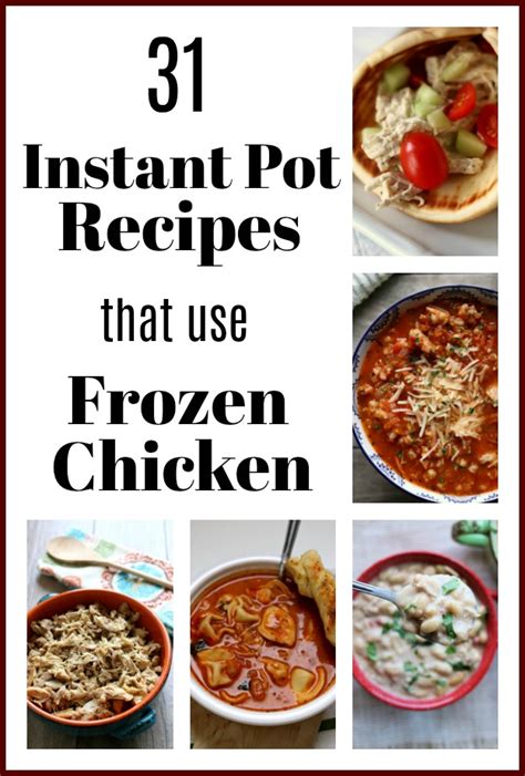 Instant Pot Recipes With Frozen Chicken Breasts 365 Days Of Slow