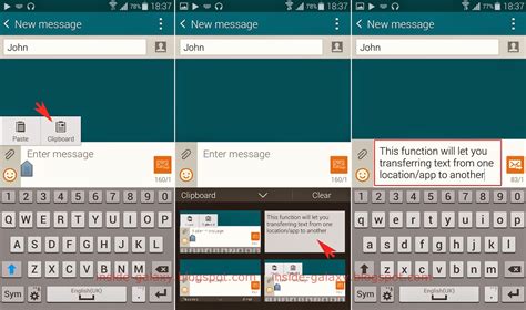 Inside Galaxy Samsung Galaxy S How To Access Clipboard In Android Kitkat
