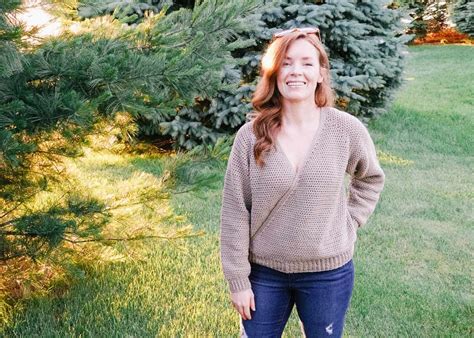 Crochet Ballet Wrap Sweater Free Pattern Make Do Crew