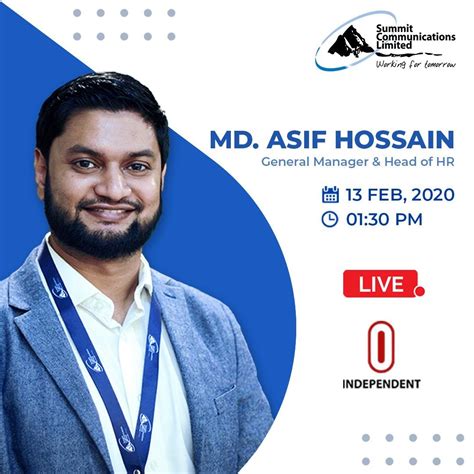 Summit Communications Limited On Linkedin Watch Mr Md Asif Hossain