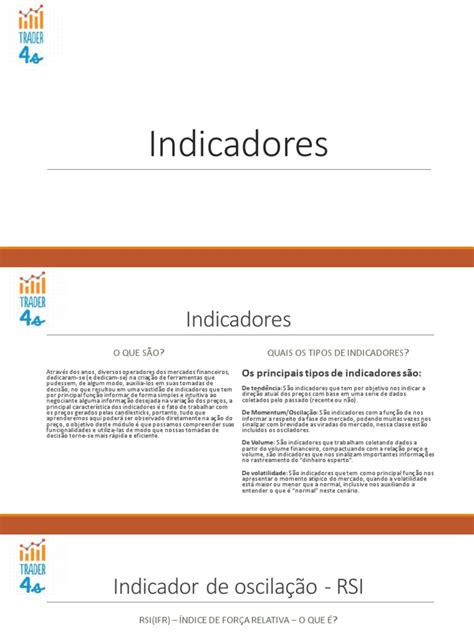 Rsi Ifr Indice De Força Relativa Pdf Cálculo Mercado Economia
